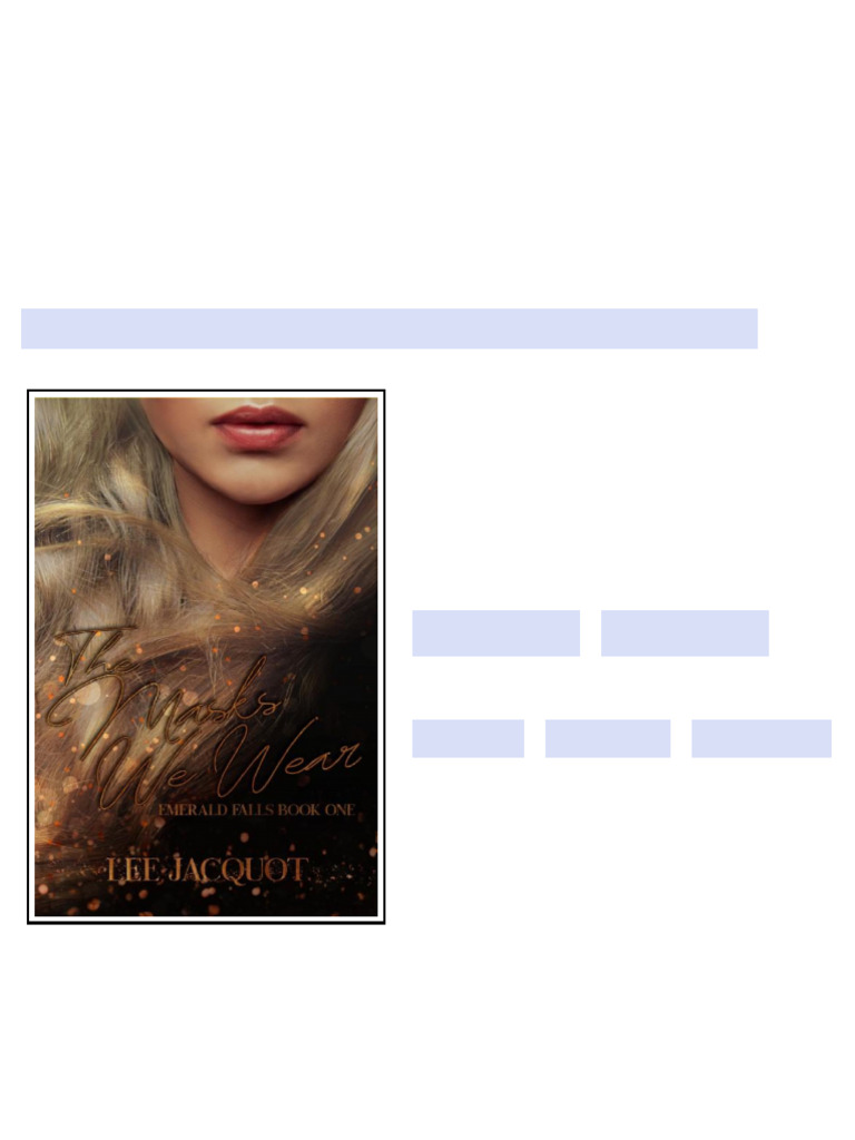 The Masks We Wear: High School Bully Romance (Emerald Falls Series Book ...