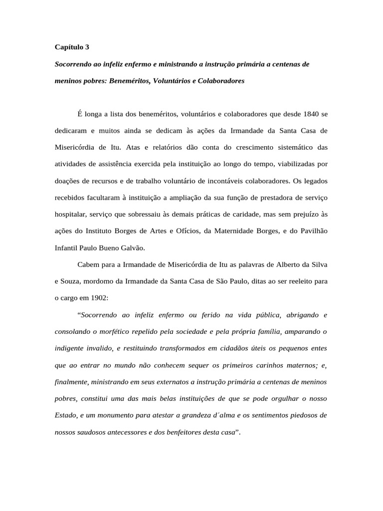 Itu Capítulo 3 Benemeritos e Voluntarios 22-11 | PDF