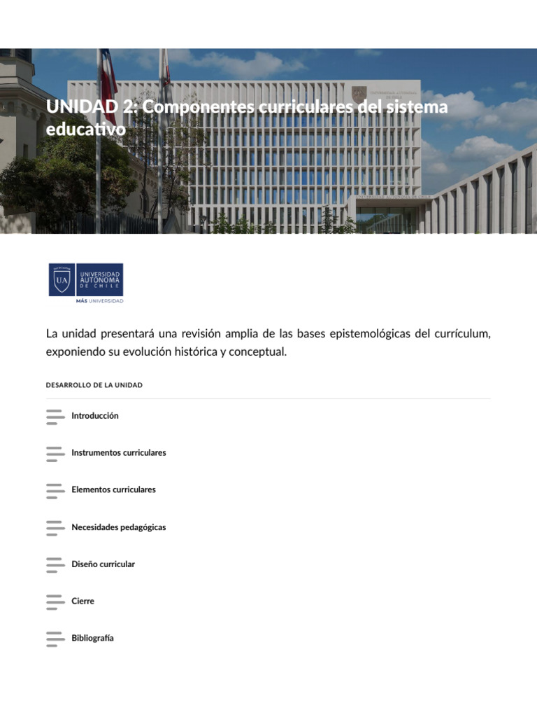 Material de estudio U2 (1) | PDF | Plan de estudios | Educación de la primera infancia