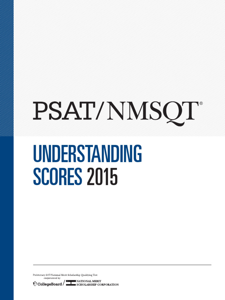 2015 Wednesday PSAT 10_14_15-Answer Key and Scoring | PDF | Sat | Psat ...