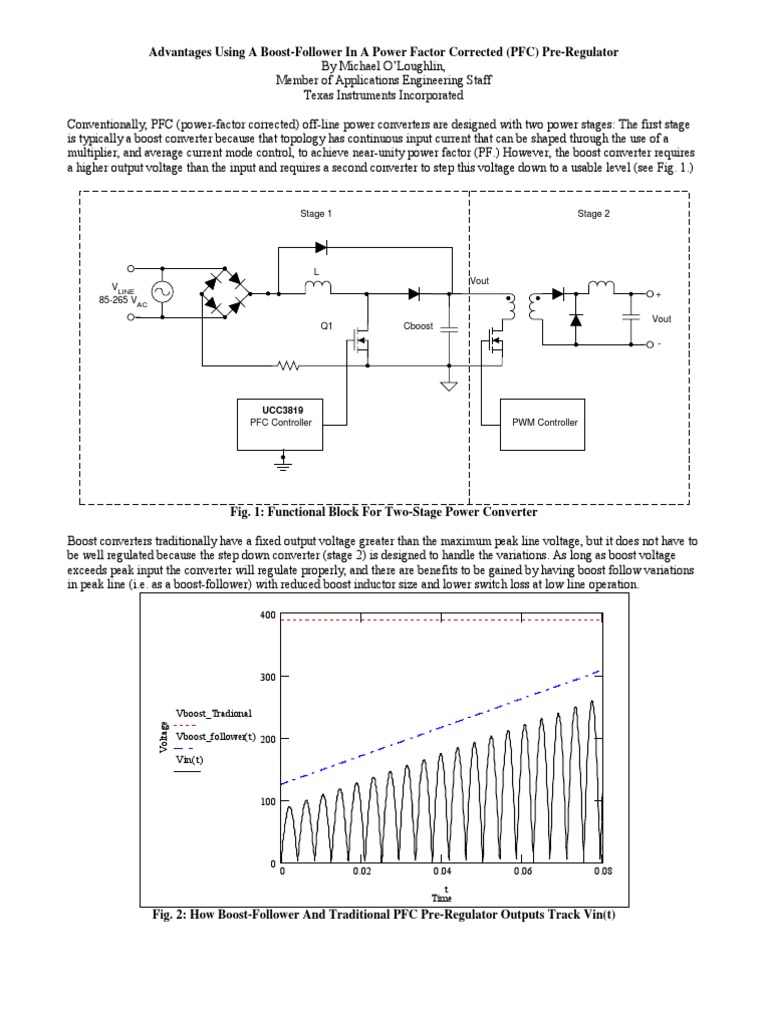 Boost Follower PFC | PDF | Field Effect Transistor | Inductor