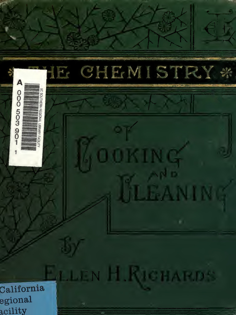 The Chemistry of Cooking and Cleaning | PDF | Chemical Substances ...