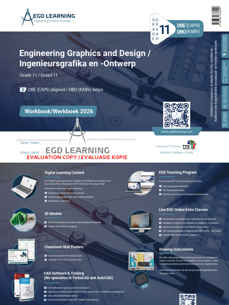 Grade 11 EGD Workbook 2026 Guide | PDF | Computer Aided Design