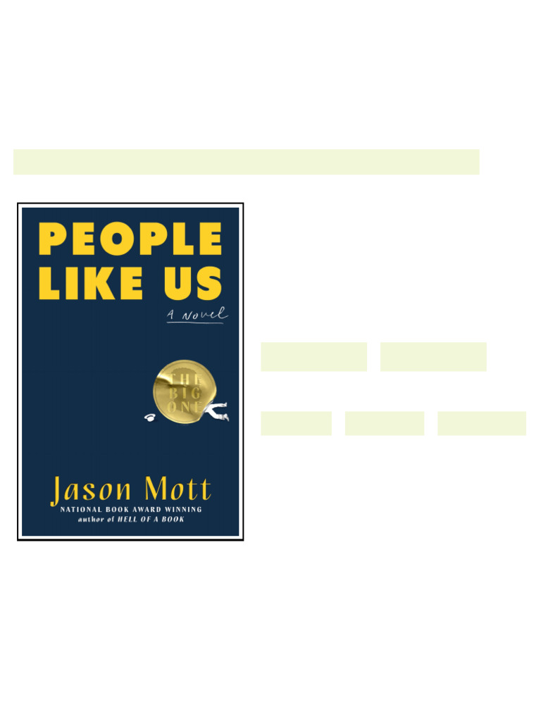 People Like Us: A Novel ebook multi platform version | PDF