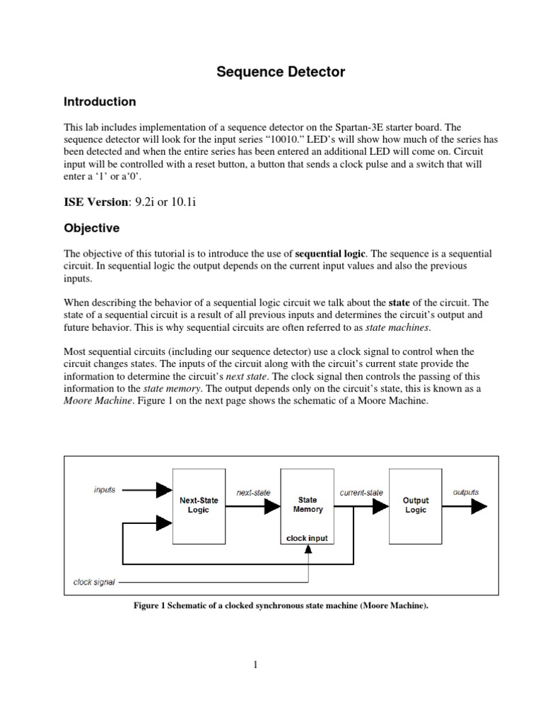 Lab Manual Seq Detector | PDF | Detector (Radio) | Electronic Circuits