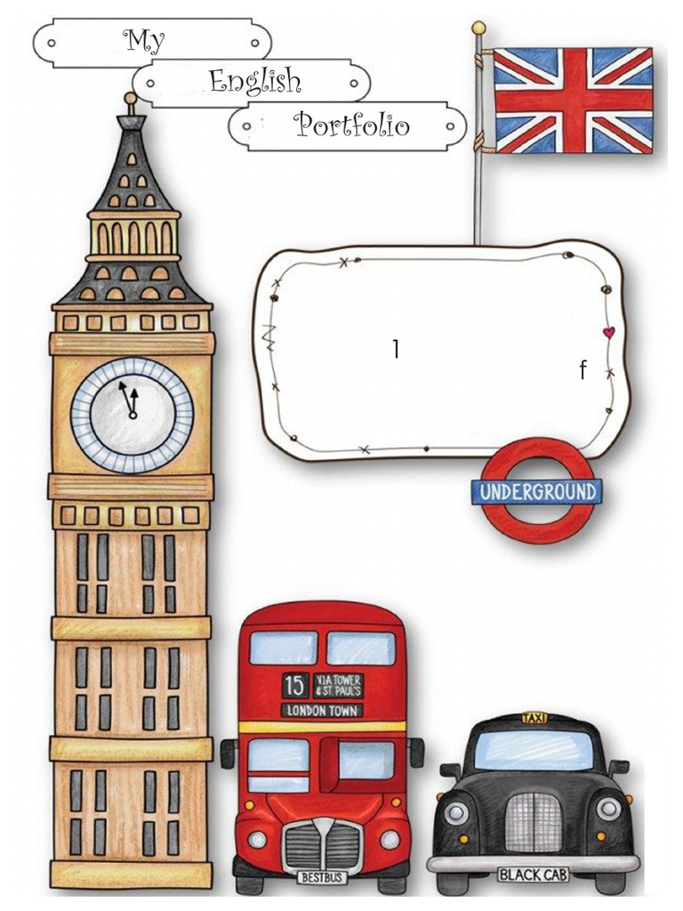 My English Portfolio - Cover | PDF