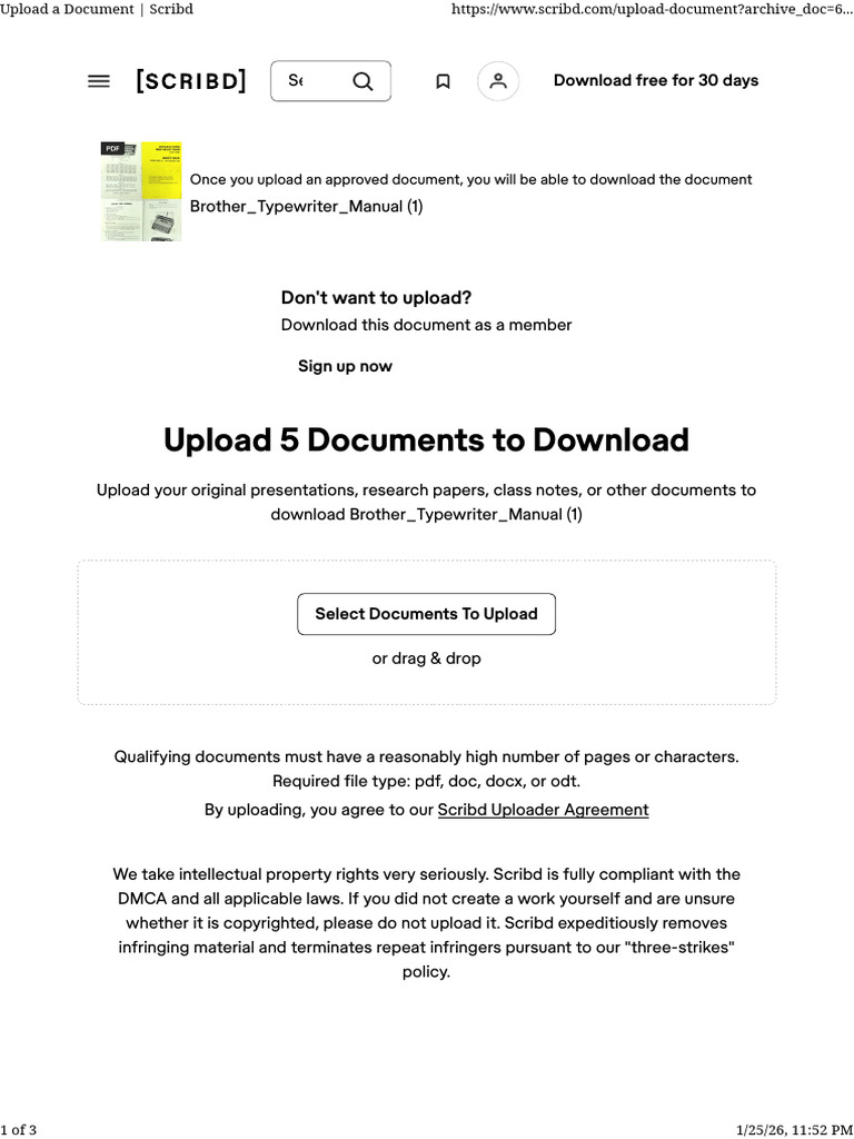 Upload and Share Documents on Scribd | PDF | Scribd