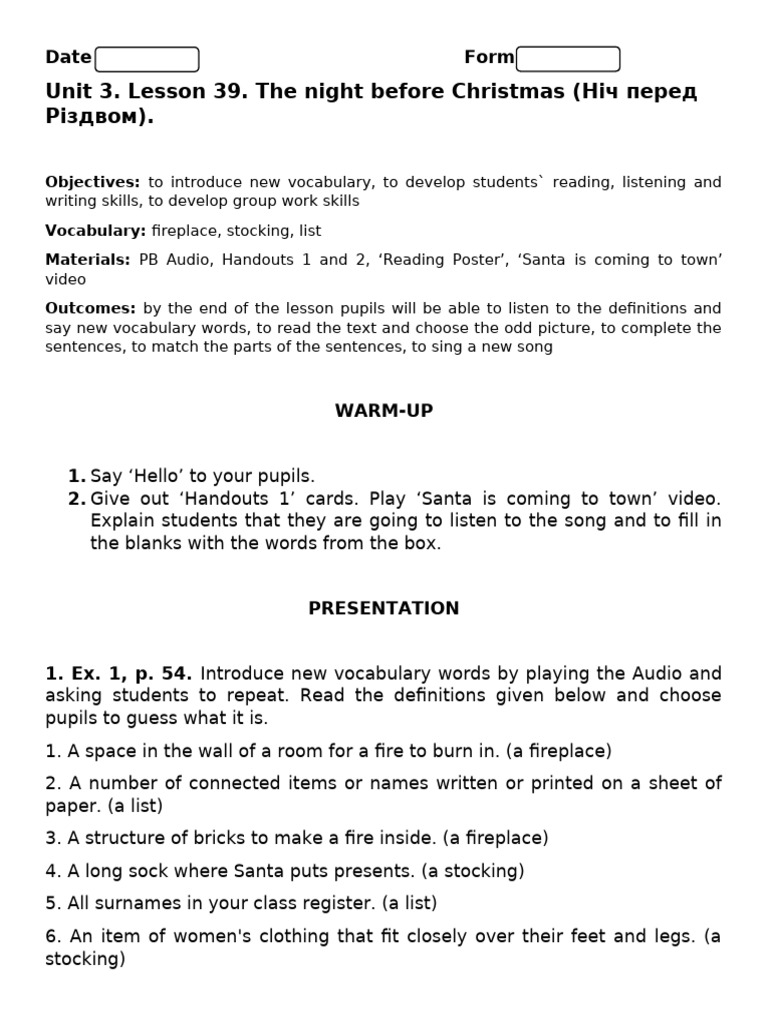 Lesson 39 Term1 Form 4 EWSS | PDF