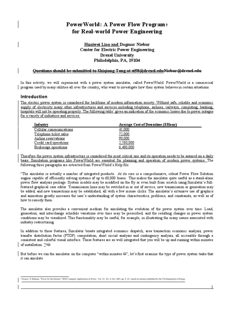 Power World Simulator | PDF | Electric Power System | Alternating Current