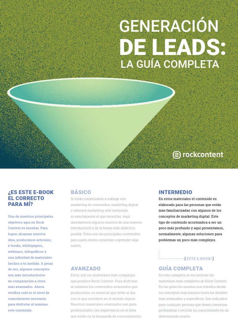 Generación de Leads_ La Guía Completa | PDF | Blog | Marketing