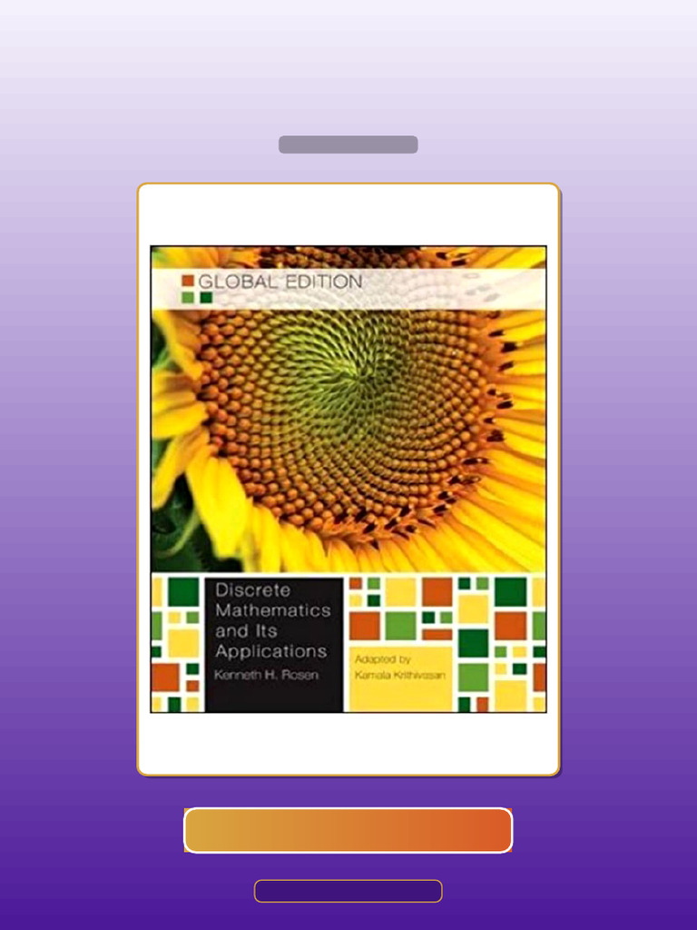 Discrete Mathematics and Its Applications 7th Global Edition by Rosen E ...