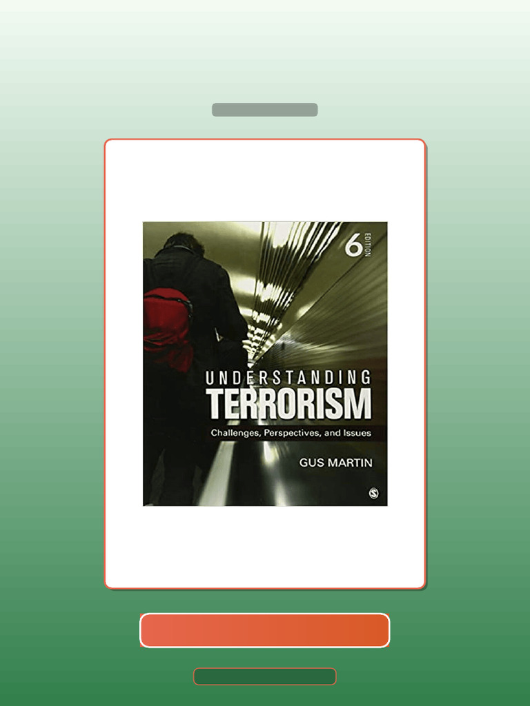 Understanding Terrorism 6th Edition by Gus Martin E-book Testbank ...