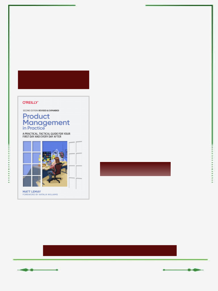 Product Management in Practice 2nd Edition Matt Lemay ebook digital ...