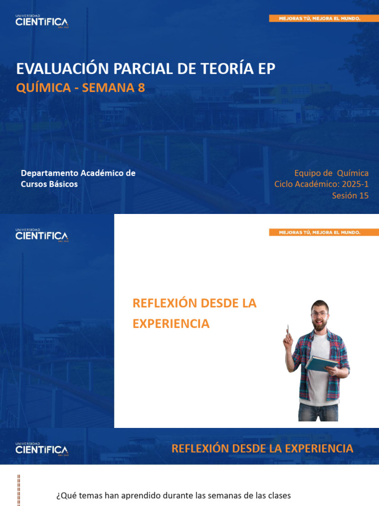 PPT_QUÍMICA_TEORÍA_SEM-08_SESIÓN-15_2025-1 (1) | PDF | Ph | Redox