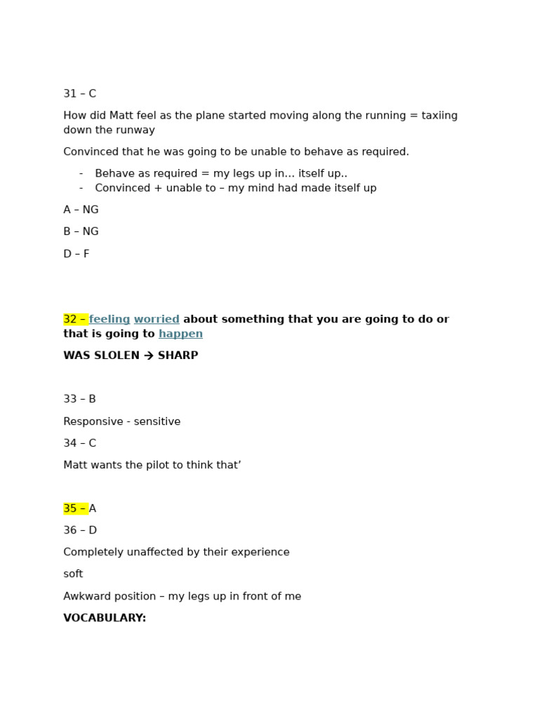 Feeling Worried Happen: About Something That You Are Going To Do or ...