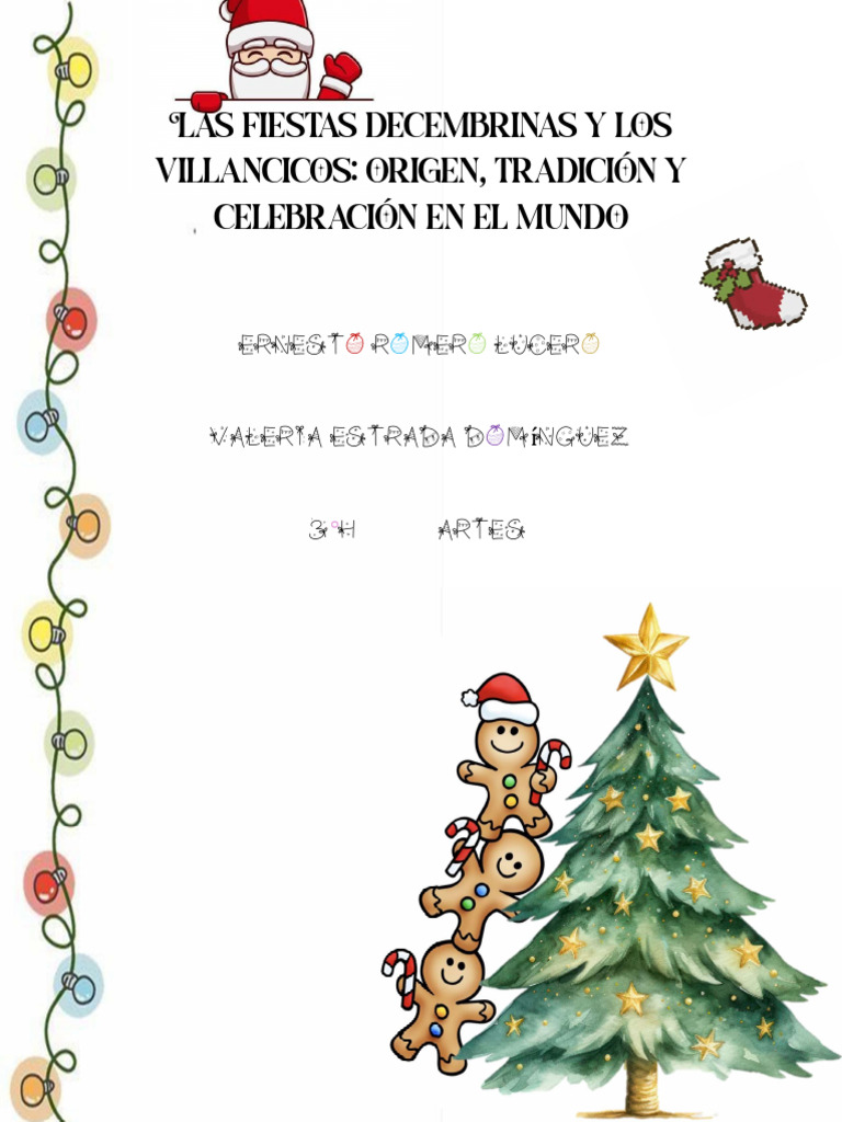 Merry Crismas y La Navidad Con Fiestas de Navidad | PDF | Tradiciones ...