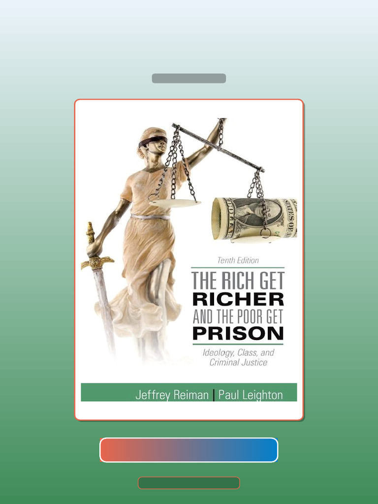 Rich Get Richer and the Poor Get Prison the 10E 10th Edition E-book ...