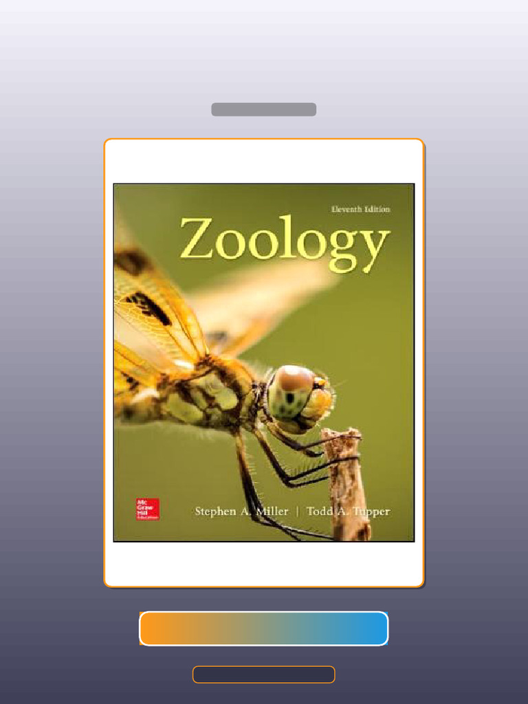 Zoology 11th Edition Stephen Miller Todd a Tupper ISBN10 1259880028 ...