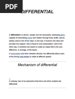 Center Differential | Transmission (Mechanics) | Gear