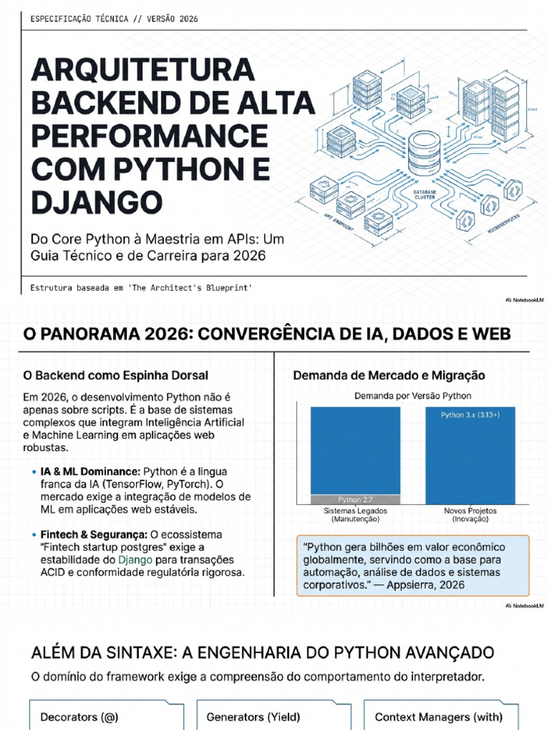 Python Django Arquitetura Backend 2026 | PDF