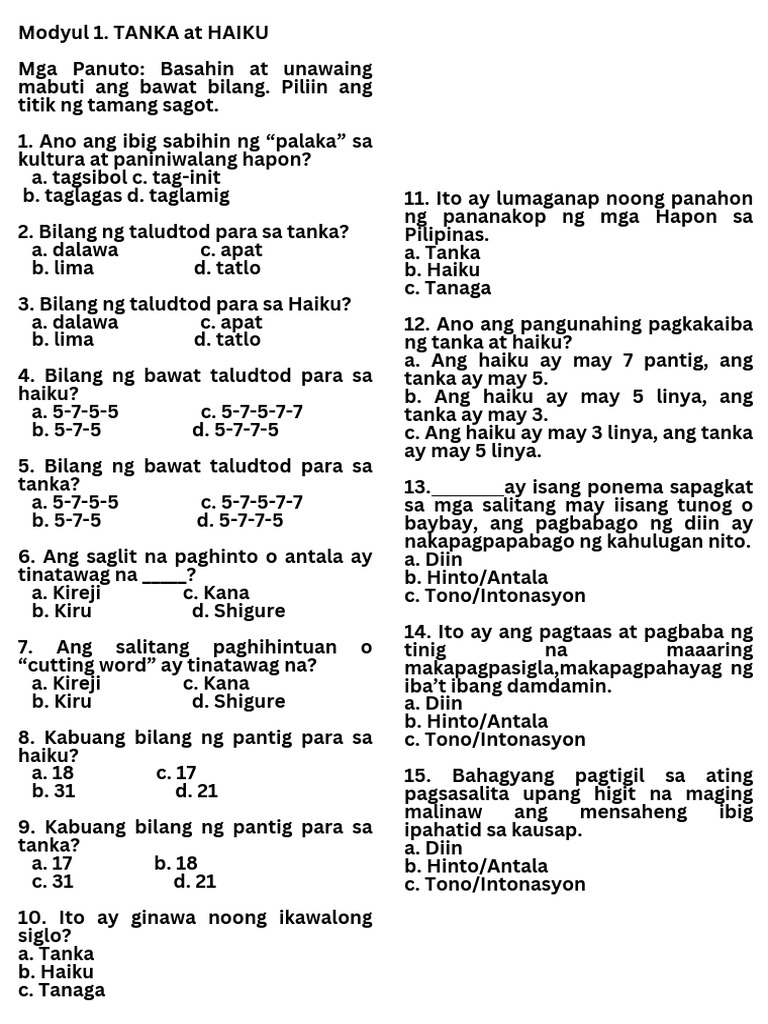 Tanka at Haiku Test_20241112_144807_0000 | PDF