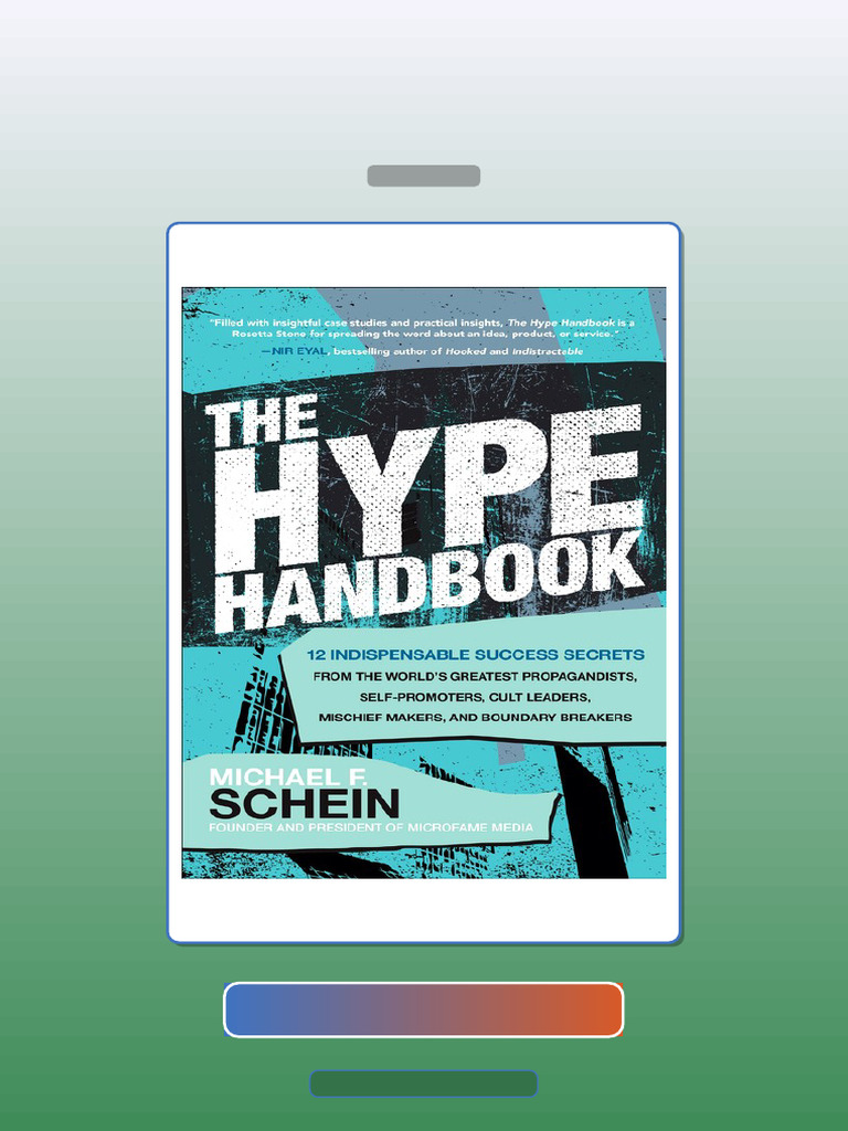 The Hype Handbook 12 Indispensable Success Secrets From the Worlds ...
