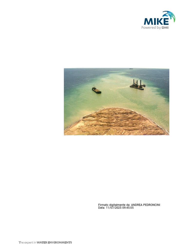 Allegato-B MIKE213 MT FM Signed | PDF | Deposition (Geology) | 64 Bit ...