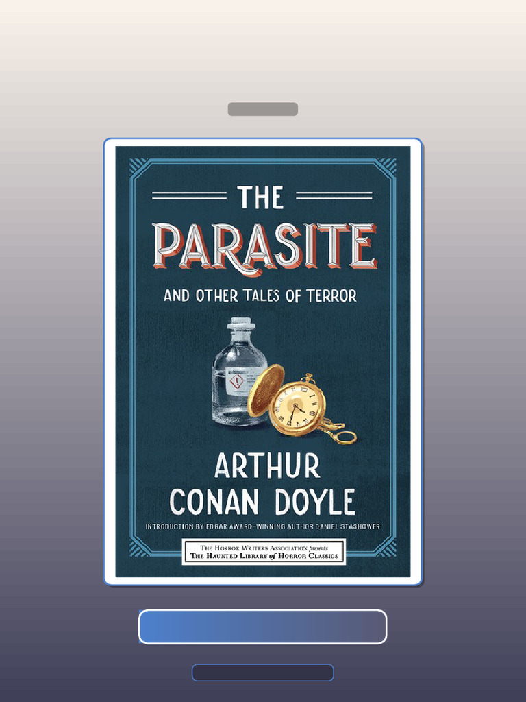 The Parasite and Other Tals of Terror Arthur Conan Doyle E-book ...