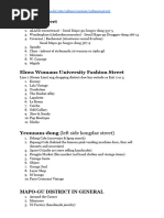 Seoul Bus Route and Map Guide | PDF | Seoul | Rapid Transit