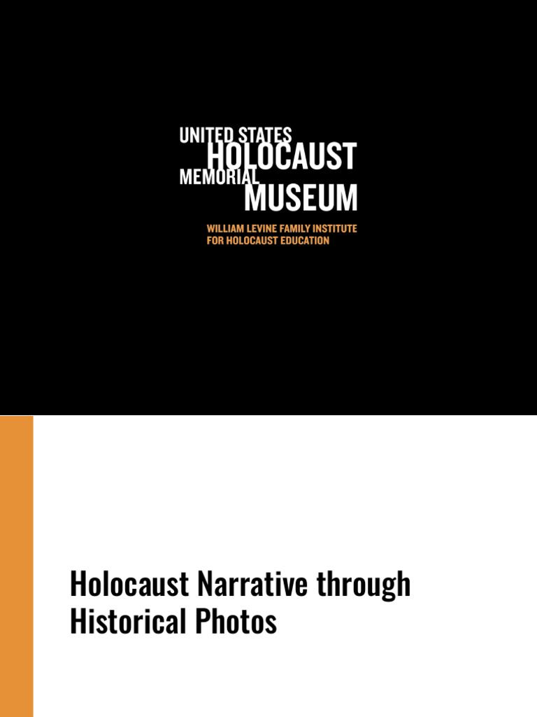 USHMM Holocaust Narrative Photos | PDF | The Holocaust | Nazi Germany