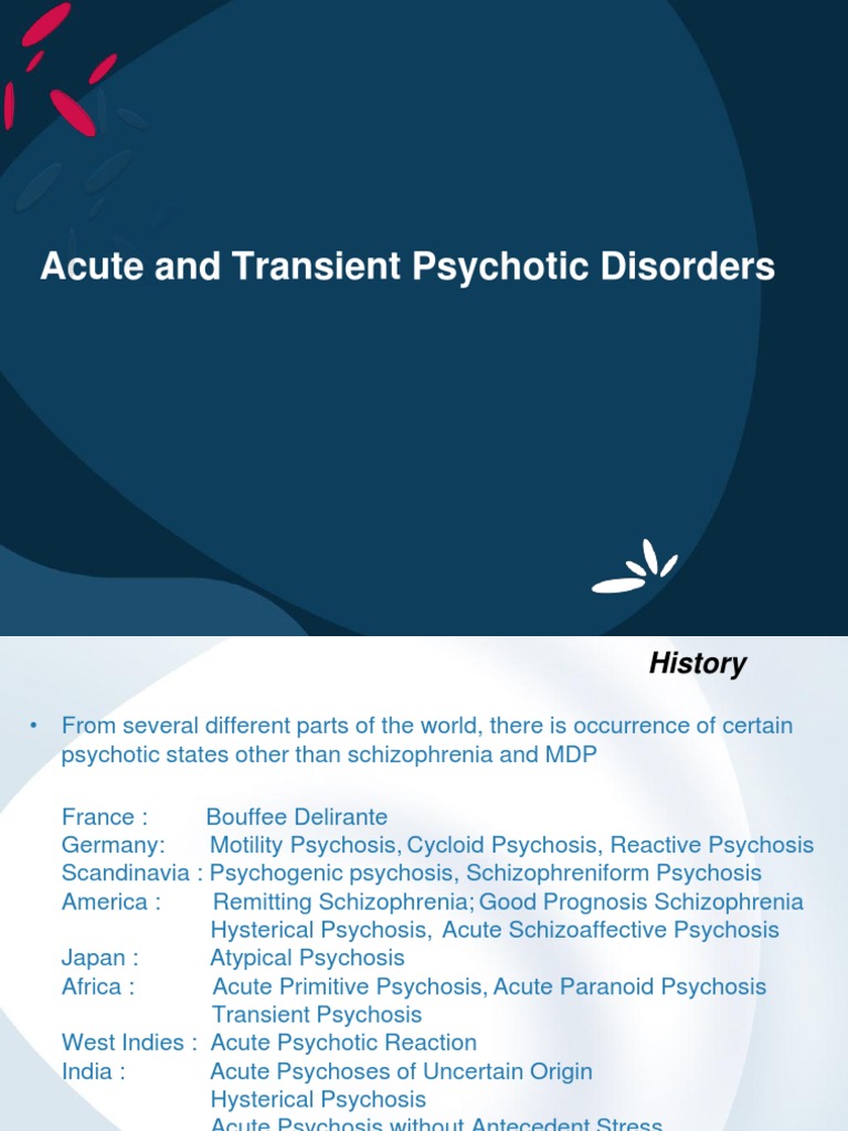 Atpd | PDF | Psychosis | Schizophrenia
