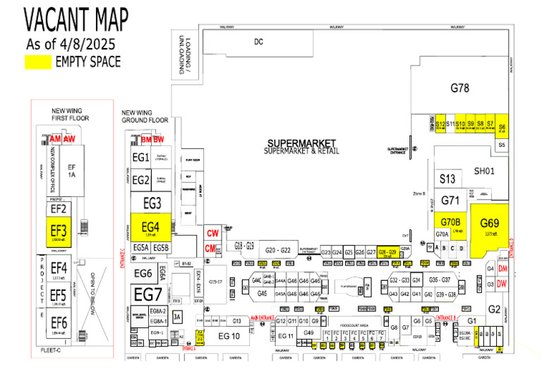 Vacant Map 04.08.2025 | PDF