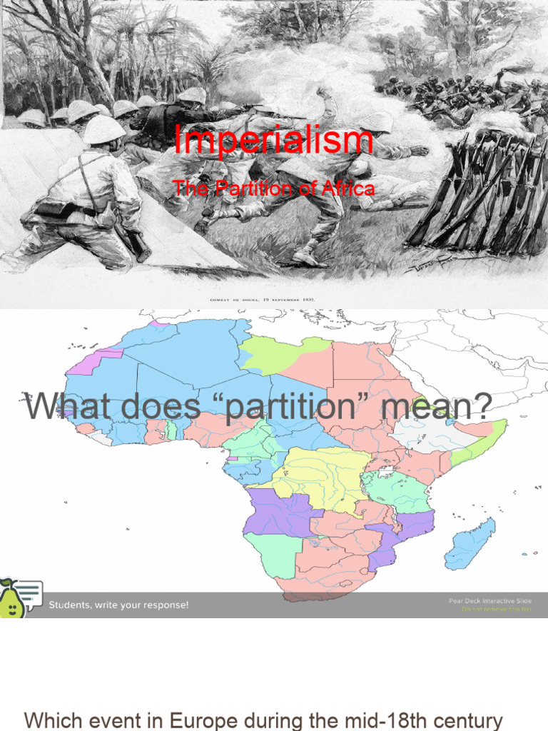 Imperialism in Africa | PDF