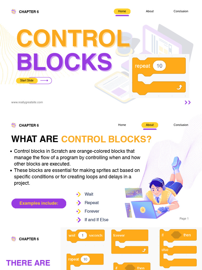 Chapter 6 Control Blocks | PDF | Scratch (Programming Language ...