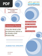 Old Major's Speech Analysis in Animal Farm | PDF