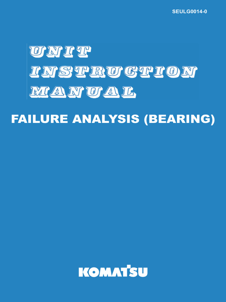 Basic Failure Analisis Bearing | PDF