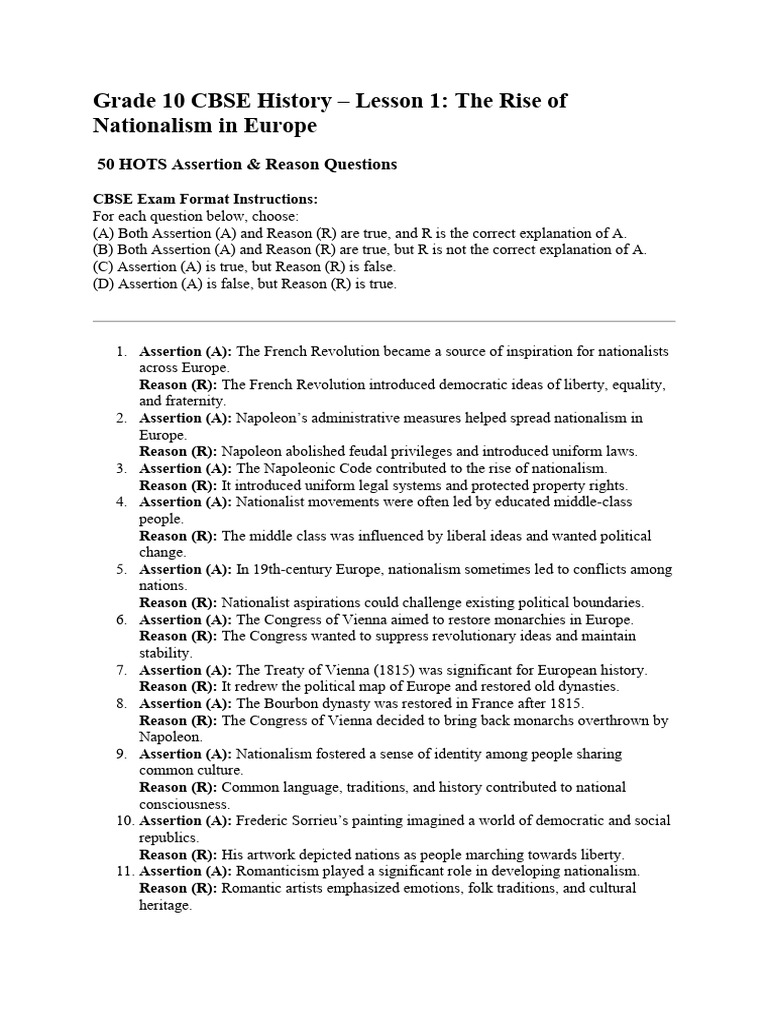 A N R Grade 10 CBSE History | PDF | Nationalism | Mahatma Gandhi