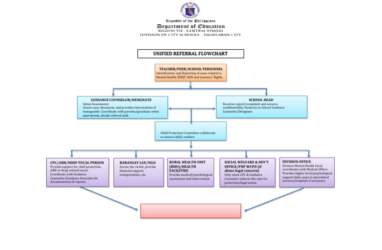 Referral Flow Chart - Unified | PDF | Child Protection | Family
