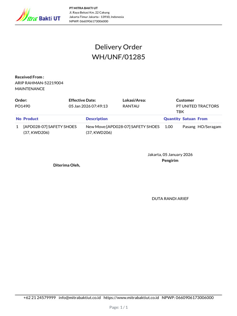 Cetak Delivery Slip - 2026-01-05T074921.482 | PDF