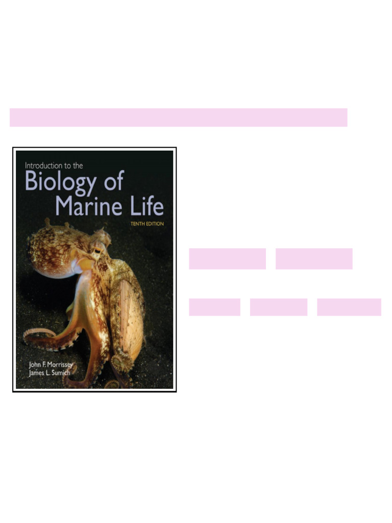 Introduction to the Biology of Marine Life ebook formatted for all ...