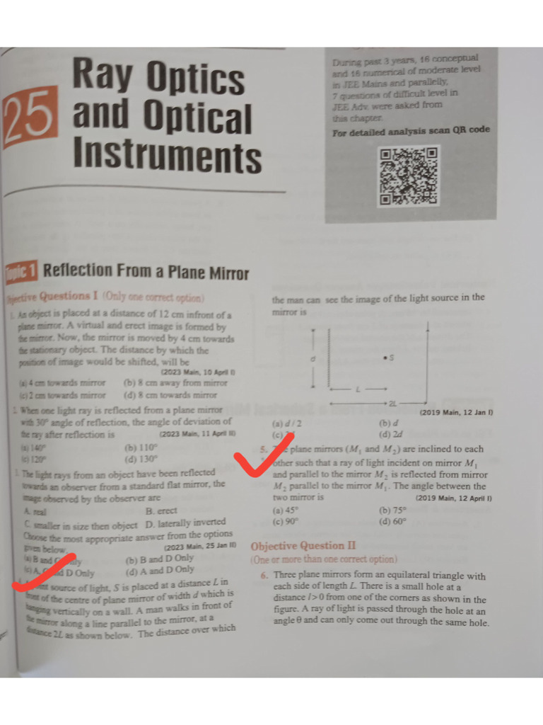 Ray Optics Markings | PDF
