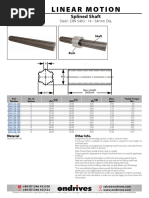 DIN 5463 Spline Shaft Specifications | PDF | Mechanical Engineering ...