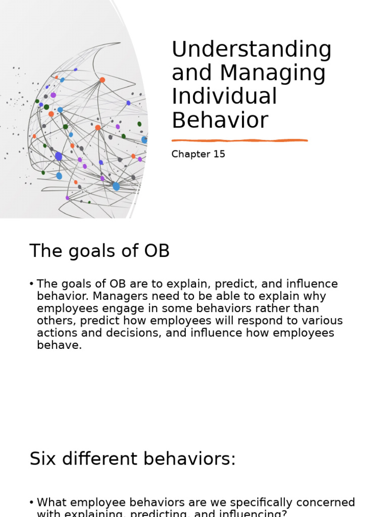 Understanding Human Behavior | PDF | Perception | Motivational