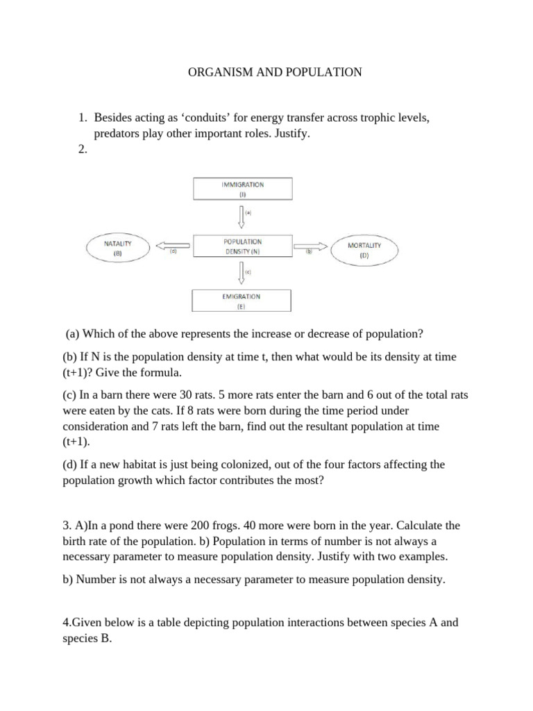 CSK W Ecology Assignment | PDF | Ecology | Ecosystem
