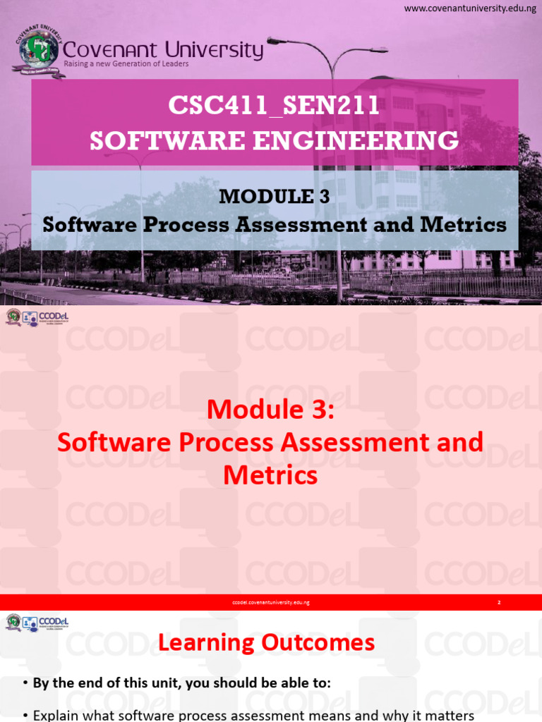 Sen211 - csc411 - SW Process Assessment | PDF | Performance Indicator ...