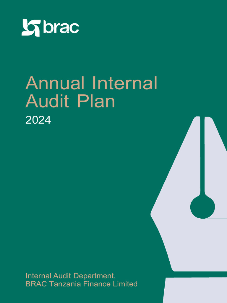 2024 - BTFL - Annual Internal Audit Plan | PDF | Internal Audit | Audit