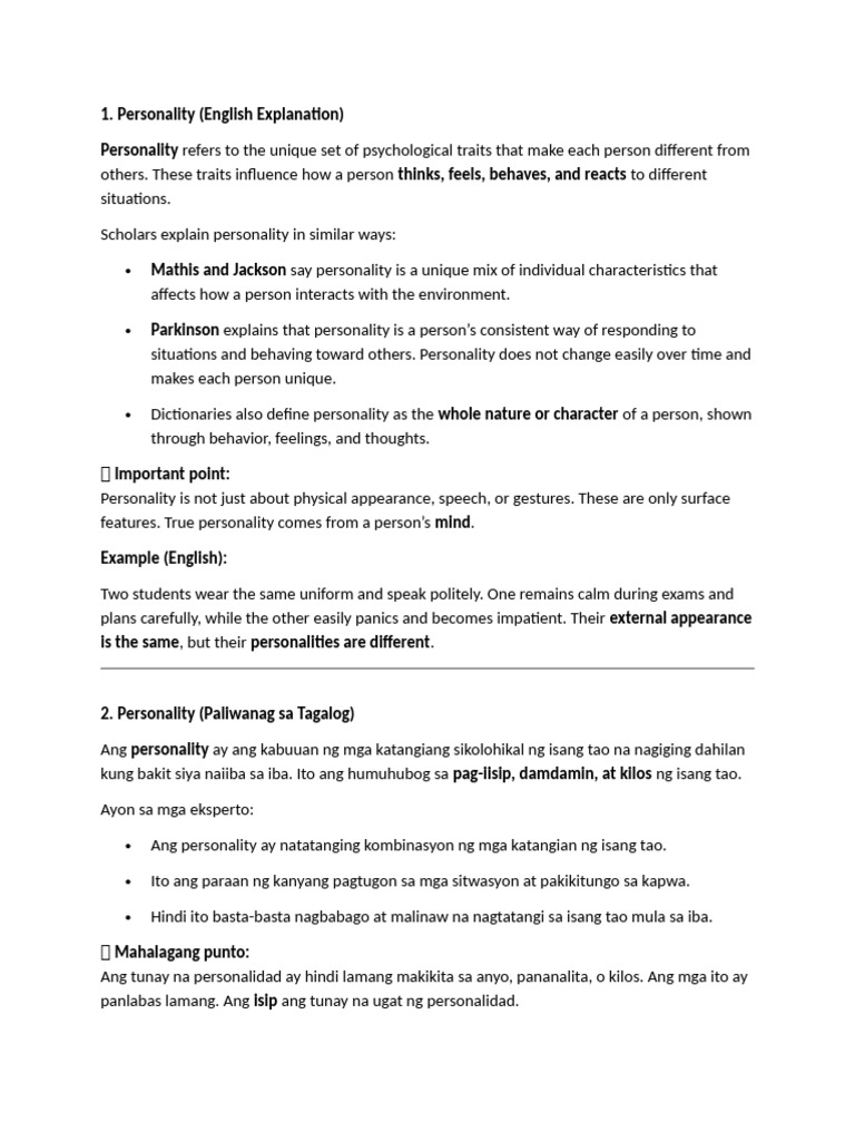 Personal Typing | PDF