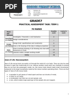 Grade 7 Technology PAT Exemplar 2025 | PDF | Cognition