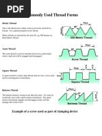 Stub Acme Thread Standards and Dimensions | PDF