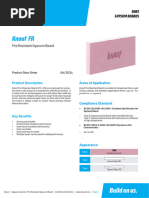 Knauf Intumescent and Acoustic Mastic Product Data Sheet | PDF ...
